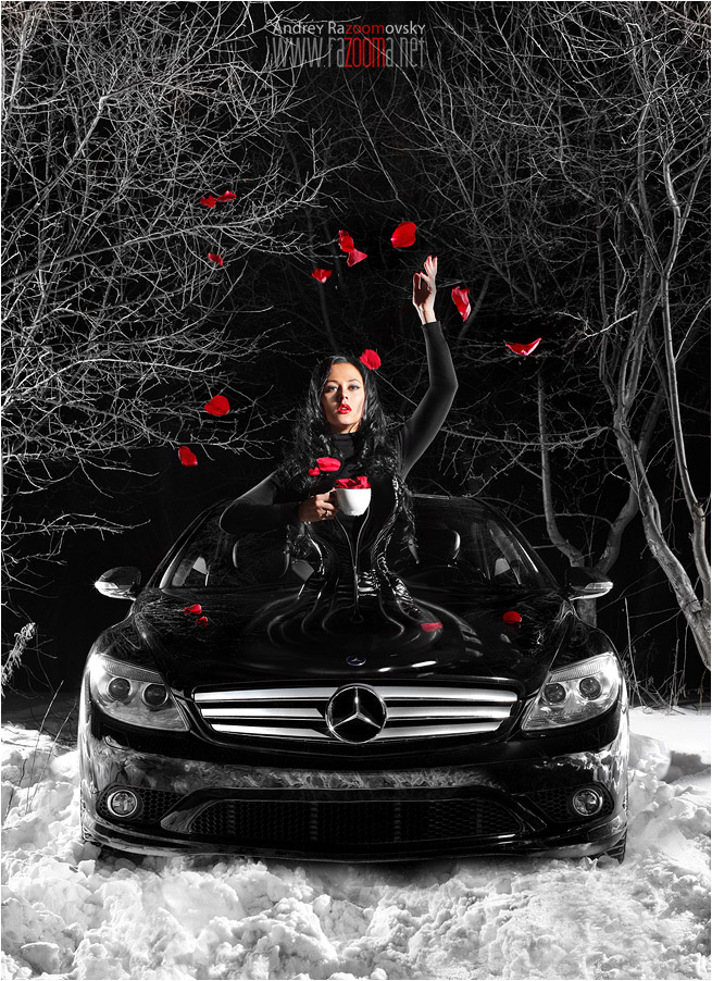 Red flame, project mersedes by Andrey Razoomovsky - Ego - AlterEgo